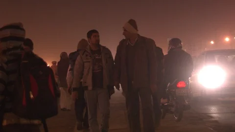 Kumbh Mela Night Stock Footage ~ Royalty Free Stock Videos | Pond5