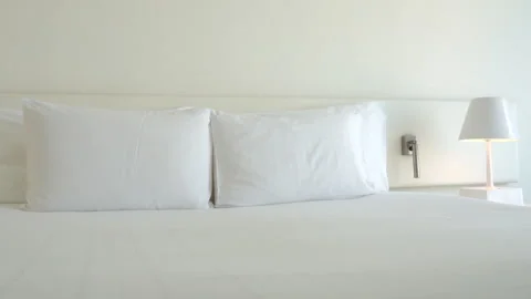 Pan across the wide of a large comfortab... | Stock Video | Pond5