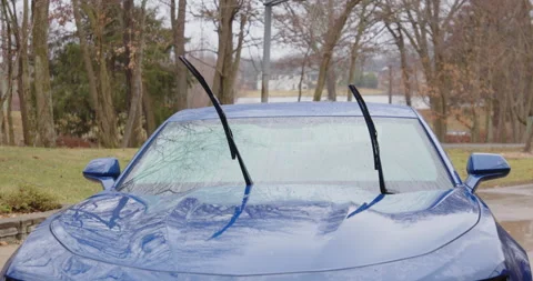 Pan down to 2022 Chevy Camaro sports car... | Stock Video | Pond5