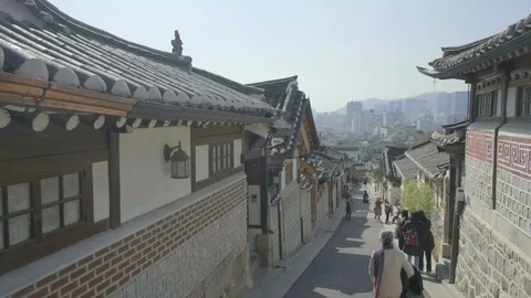 Pan Right from House Reveal Top Hill Vie... | Stock Video | Pond5