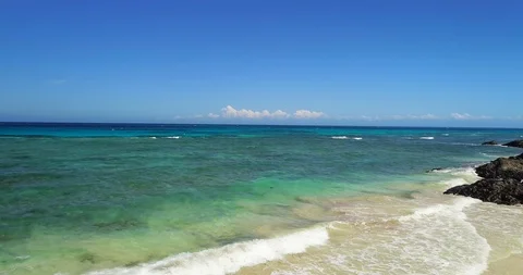 Pan View of the Pacific Ocean from the F... | Stock Video | Pond5