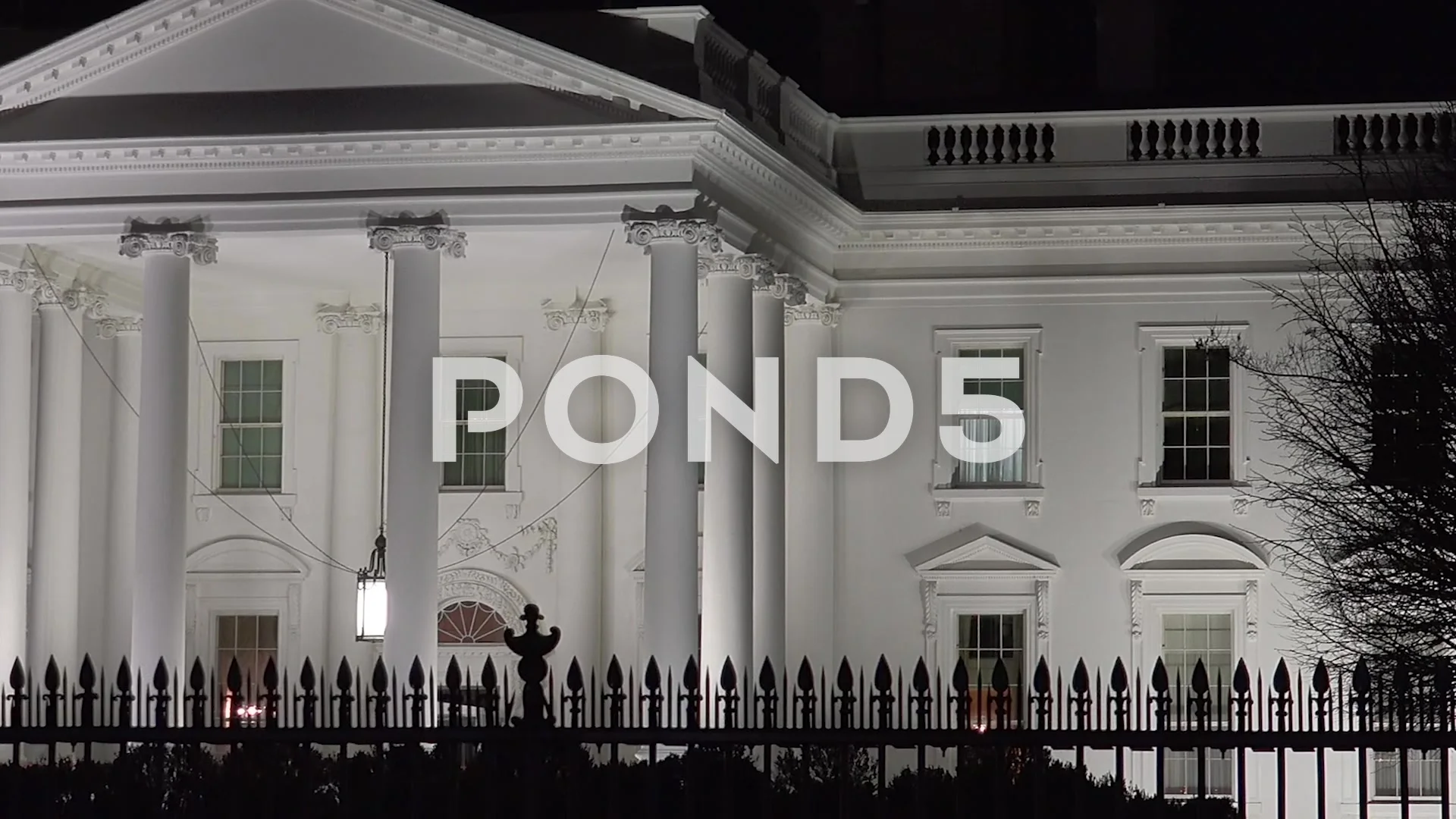 White House At Night Hd