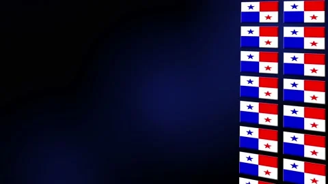 Panama Flag Animated Background 3d Anima... | Stock Video | Pond5