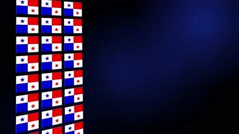Panama Flag Animated Background 3d Anima... | Stock Video | Pond5