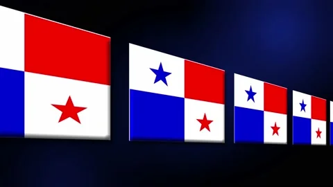 Panama Flag Animated Background 3d Anima... | Stock Video | Pond5