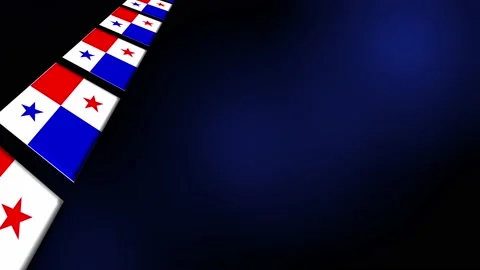 Panama Flag Animated Background 3d Anima... | Stock Video | Pond5