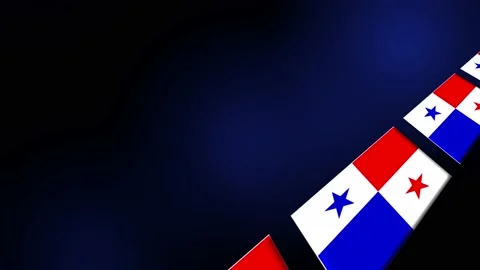 Panama Flag Animated Background 3d Anima... | Stock Video | Pond5