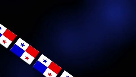 Panama Flag Animated Background 3d Anima... | Stock Video | Pond5