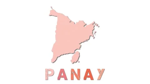 Panay map with paper regions. Animated i... | Stock Video | Pond5