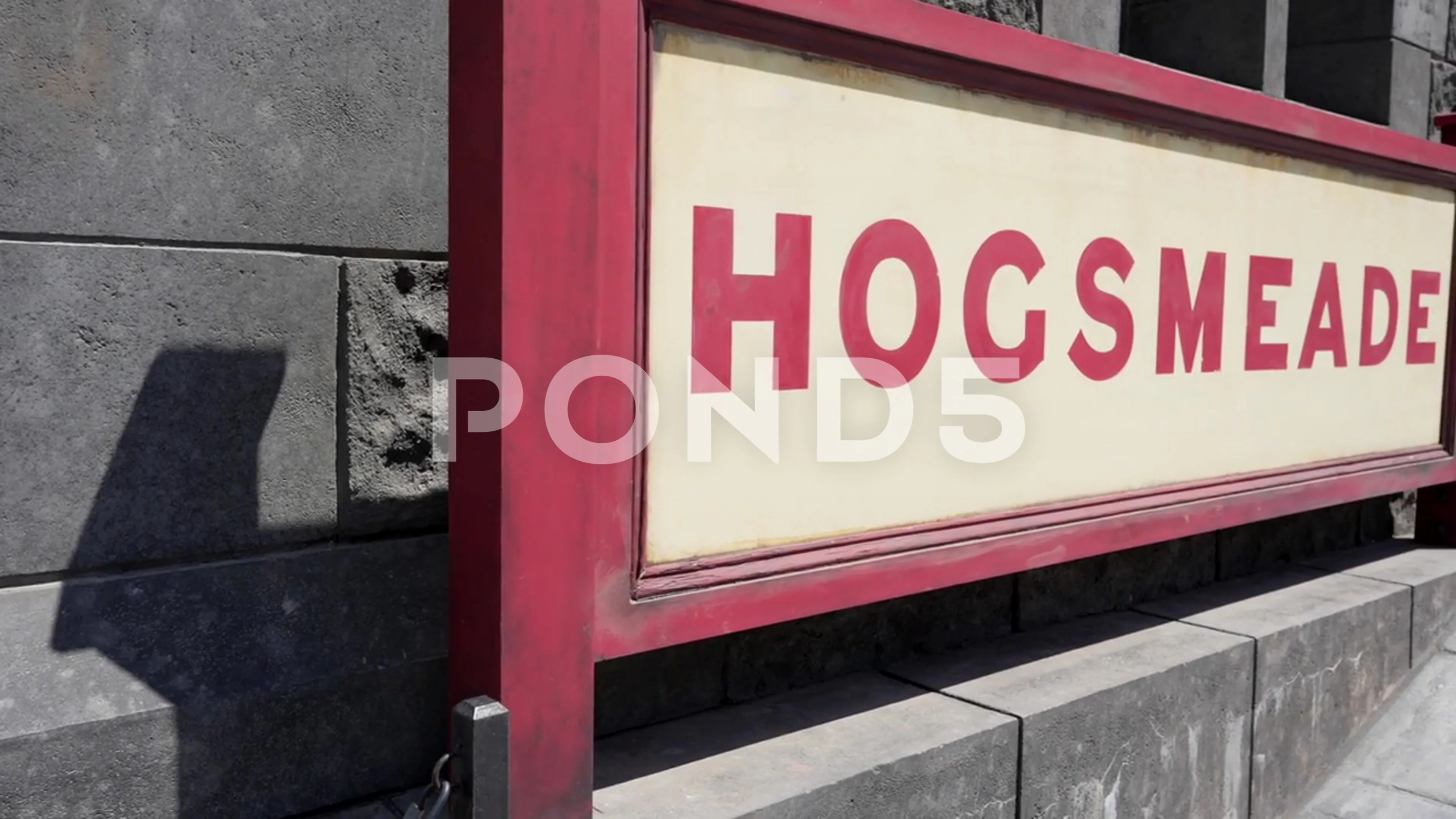Hogsmeade Station Sign