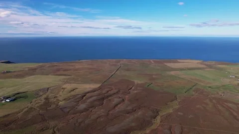 Panning the Tjörnes Fracture Zone by th... | Stock Video | Pond5