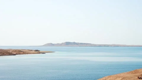 Panorama of the Barracuda bay in the Red... | Stock Video | Pond5