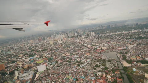 Panorama of the city of Manila from the ... | Stock Video | Pond5