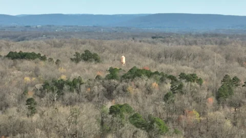 Panorama Of Ozark National Forest In Lak... | Stock Video | Pond5