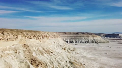 Panorama of rocky peaks of mountains of ... | Stock Video | Pond5