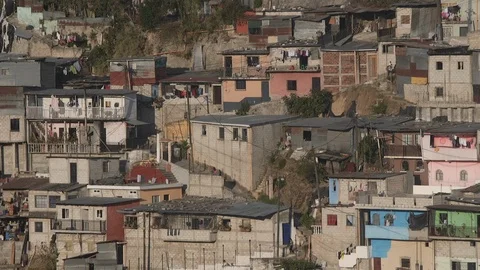 Panorama Slums City Suburbs Ghetto of Gu... | Stock Video | Pond5