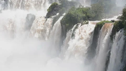 Waterfalls Side View Stock Footage ~ Royalty Free Stock Videos | Pond5