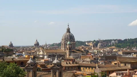 Panoramic View of Rome, Real Time | Stock Video | Pond5
