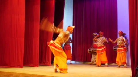 Pantheru natuma dance Kandyan Dancers Sr... | Stock Video | Pond5