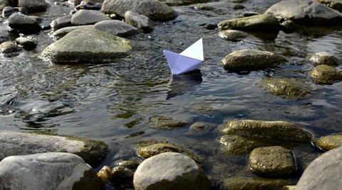 Floating Paper Stock Footage ~ Royalty Free Stock Videos | Pond5