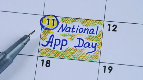 National App Day Stock Videos – Royalty-Free HD & 4K Videos