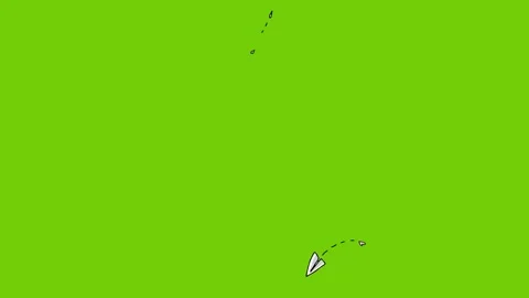 Paper Cards and Paper Planes Animation o... | Stock Video | Pond5