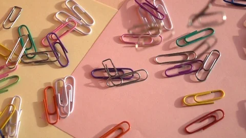 Shape Paper Clips Stock Videos – Royalty-Free HD & 4K Videos | Pond5