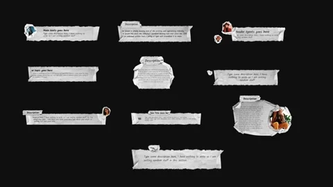 After Effects: Paper Cutting Lower Thirds #270272929