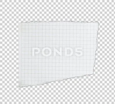 Paper has grid lines torn into pieces on transparent background png ...