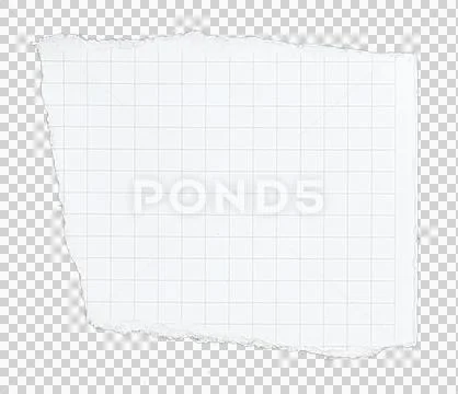 Paper has grid lines torn into pieces on transparent background png ...