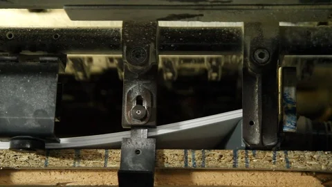 Paper Sheets Are Loading In Offset Print... | Stock Video | Pond5