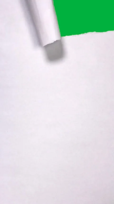 Paper shown bending and folding on a gre... | Stock Video | Pond5