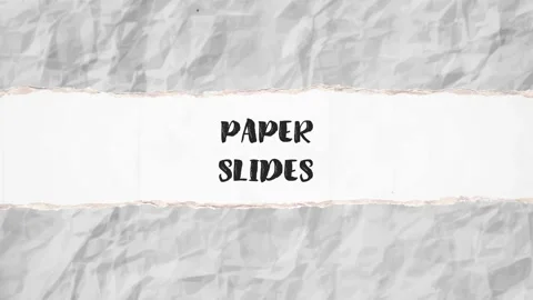 Paper Slides ~ After Effects Project ~ AE #167549903 | Pond5