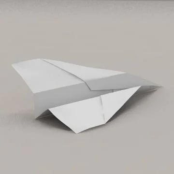 3D Model: PaperPlane ~ Buy Now #91388895 | Pond5