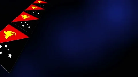 Papua New Guinea Flag Animated Backgroun... | Stock Video | Pond5