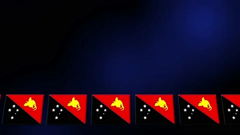 Papua New Guinea Flag Animated Backgroun... | Stock Video | Pond5