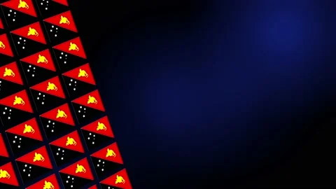 Papua New Guinea Flag Animated Backgroun... | Stock Video | Pond5