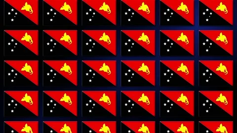Papua New Guinea Flag Animated Backgroun... | Stock Video | Pond5