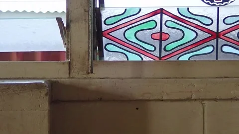 Outside Window Life Window Blinds Stock Footage ~ Royalty Free Stock ...