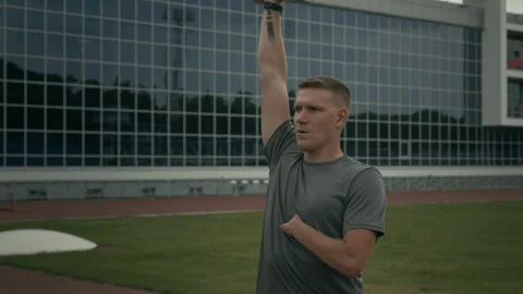 Para Athlete with Limb Difference Perfor... | Stock Video | Pond5