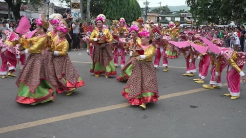 Parades of Grandeur: Sinulog Festival's ... | Stock Video | Pond5