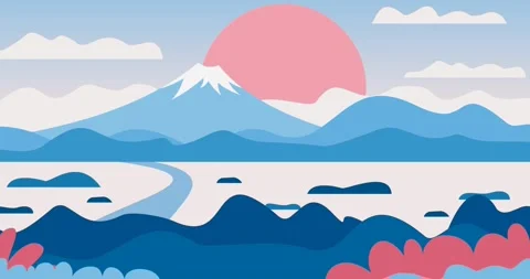 Fuji Animation Stock Videos – Royalty-Free HD & 4K Videos