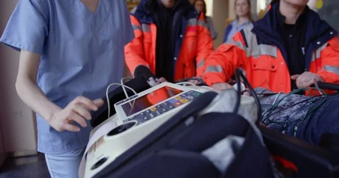 Paramedics Hospital Stock Video Footage | Royalty Free Paramedics ...