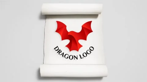 Parchment Scroll Opens Logo Reveals ~ After Effects #234605075