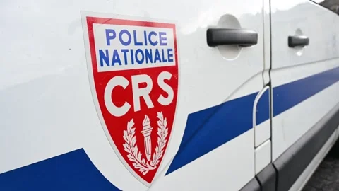 Paris, France: Logo of National police o... | Stock Video | Pond5