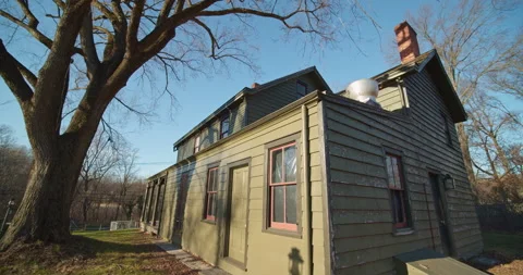 The Parsonage House built in 1855. | Stock Video | Pond5