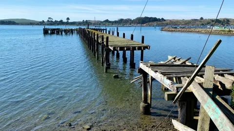 Edge From Water Docks Stock Video Footage | Royalty Free Edge From ...