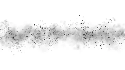 particle animation under the microscope. | Stock Video | Pond5