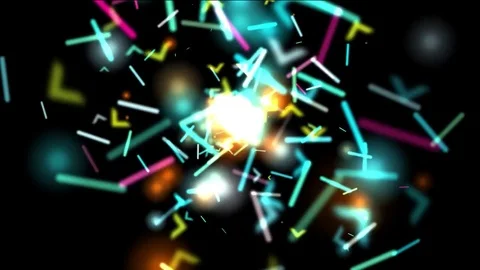 Particle background loops | Stock Video | Pond5