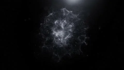 Particle Explosion Intro Animation 4k | Stock Video | Pond5